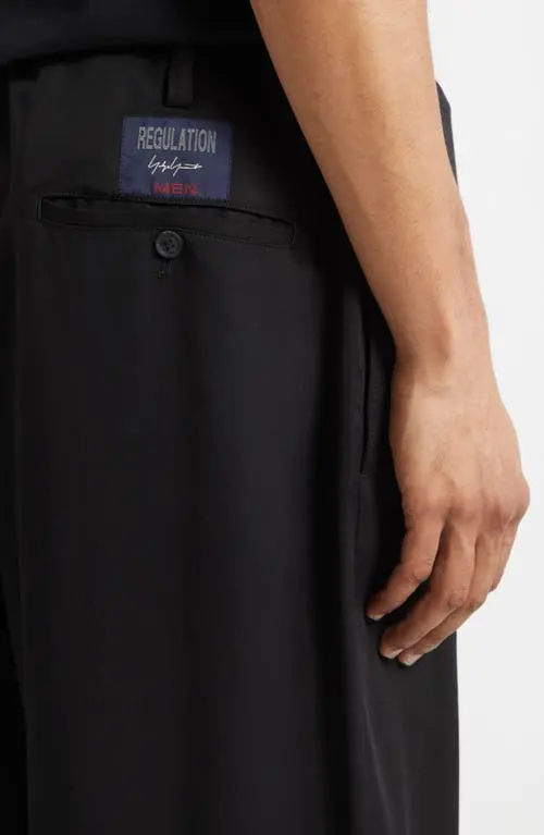 Yohji Yamamoto Drawstring Waist Cargo Pants