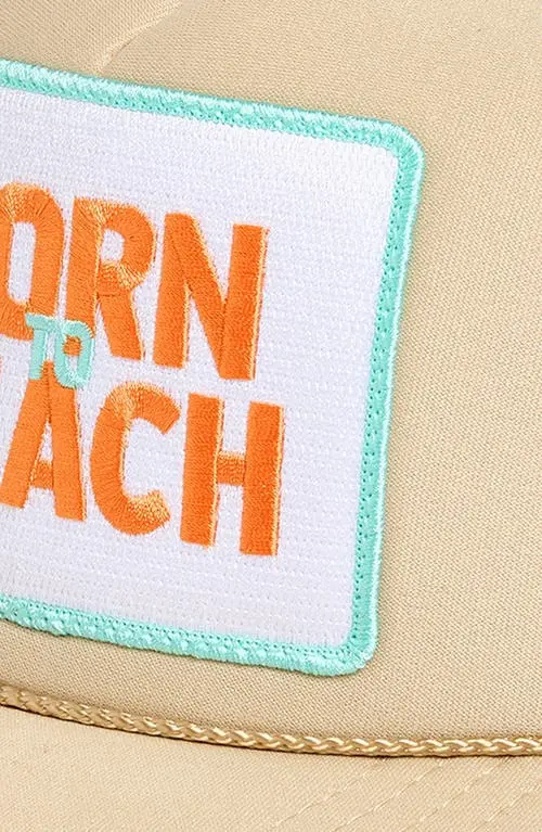 FRIDAY FEELIN’ Born To Beach Trucker Hat