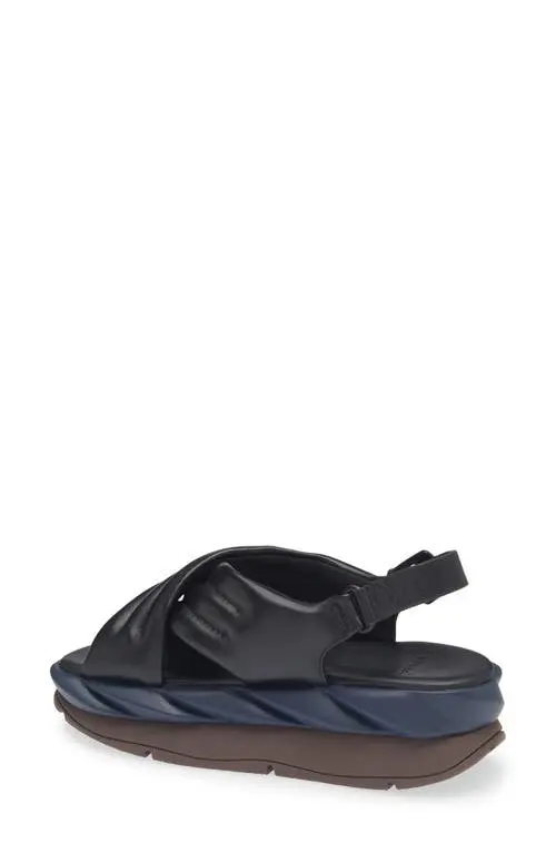 4CCCCEES Platform Slingback Sandals - Black