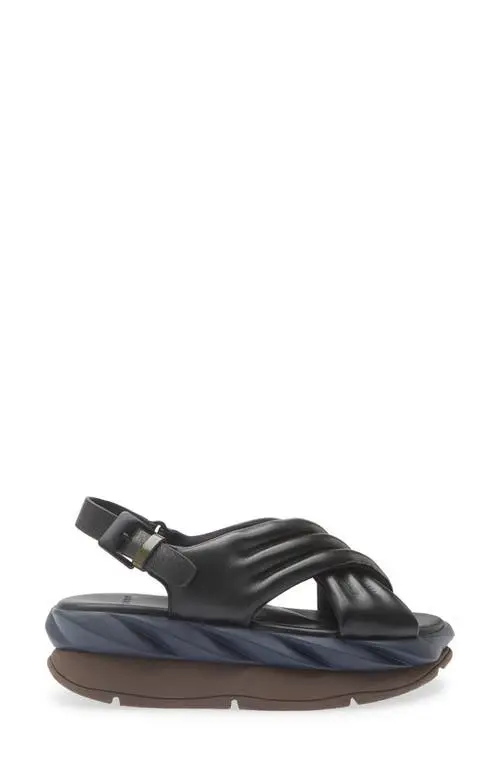 4CCCCEES Platform Slingback Sandals - Black