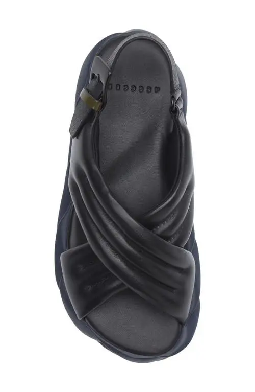 4CCCCEES Platform Slingback Sandals - Black