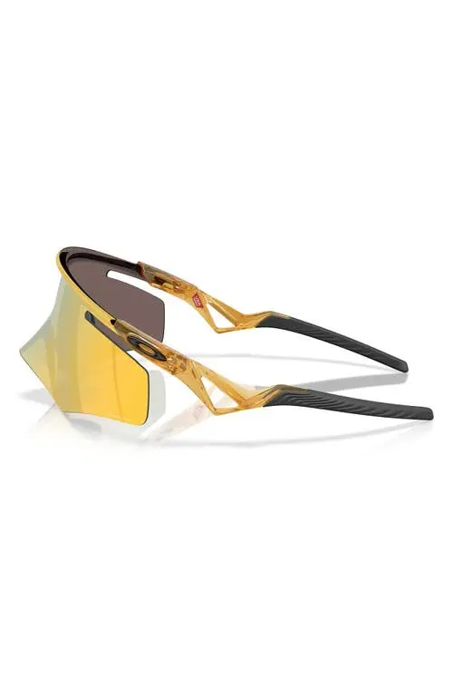 Oakley Qntm Kato™ Shield Sunglasses - Gold