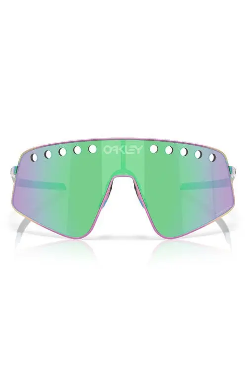 Oakley Sutro™ Ti Sweep 138mm Prizm™ Shield Sunglasses - Grey
