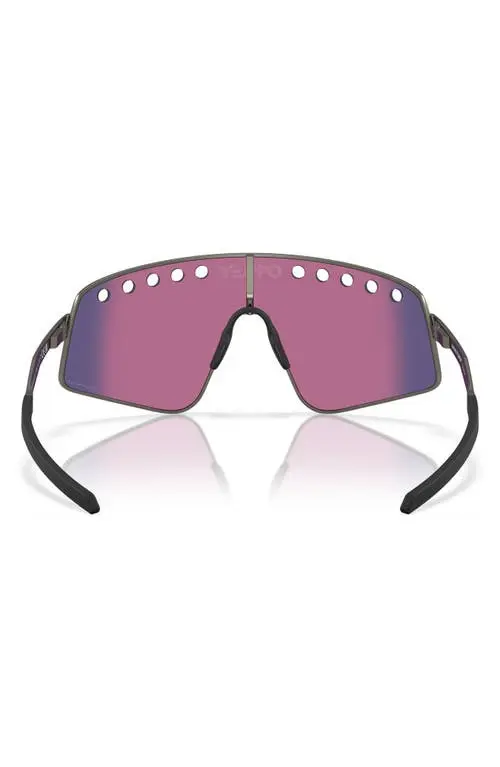 Oakley Sutro™ Ti Sweep 138mm Prizm™ Shield Sunglasses - Matte Grey