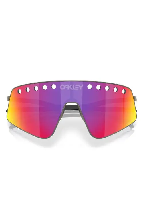Oakley Sutro™ Ti Sweep 138mm Prizm™ Shield Sunglasses - Matte Grey