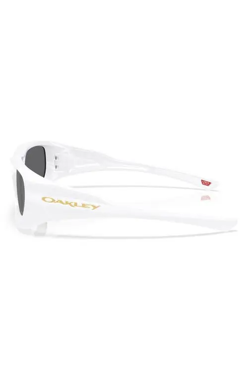 Oakley 59mm Prizm™ Rectangular Sunglasses - Black White