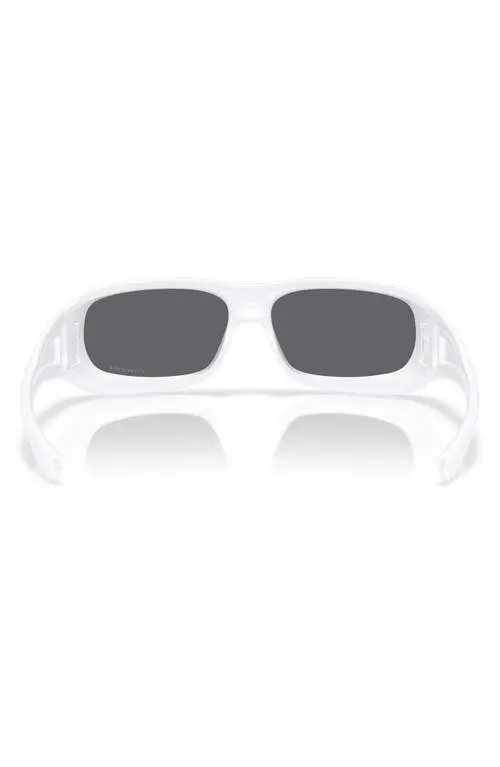 Oakley 59mm Prizm™ Rectangular Sunglasses - Black White