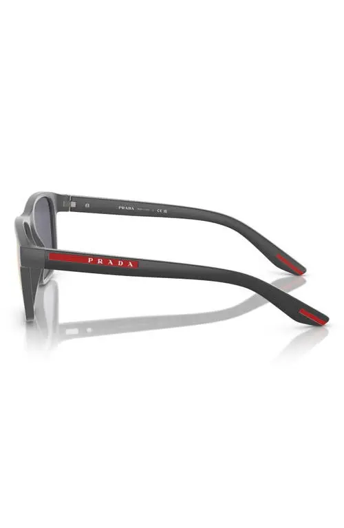 Prada 56mm Pillow Sunglasses - Light Grey Gradient