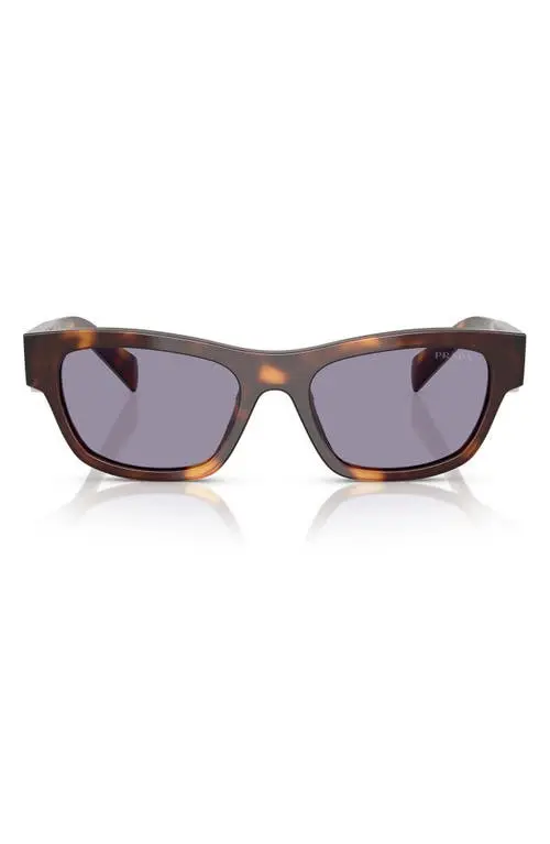 Prada 54mm Butterfly Sunglasses - Grey Gradient