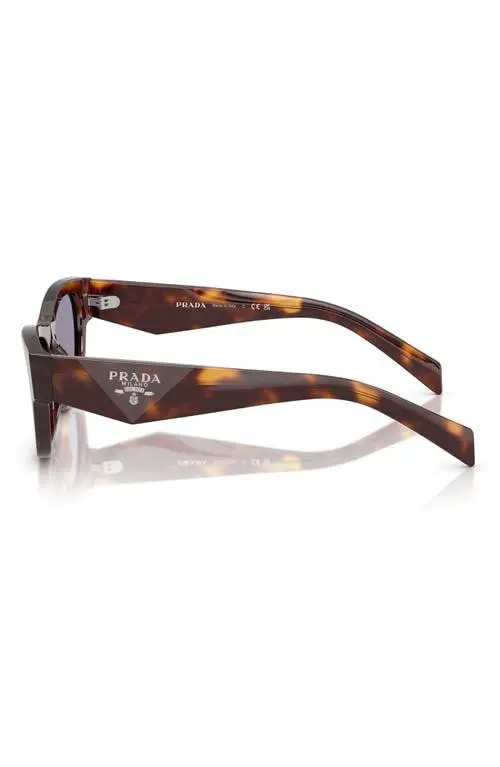 Prada 54mm Butterfly Sunglasses - Grey