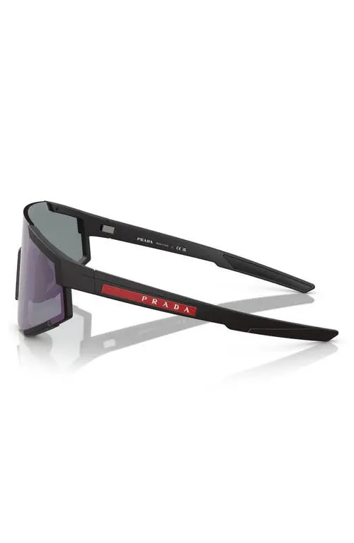 Prada 137mm Pillow Shield Sunglasses