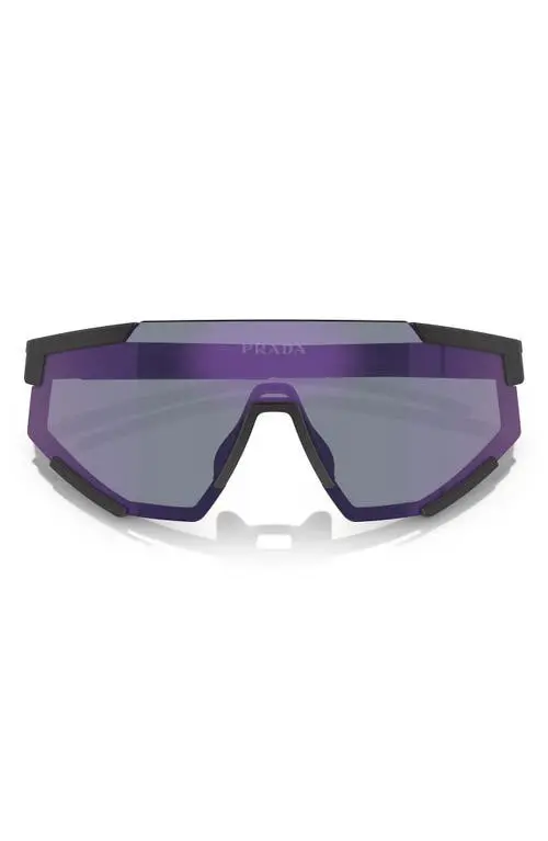 Prada 137mm Pillow Shield Sunglasses