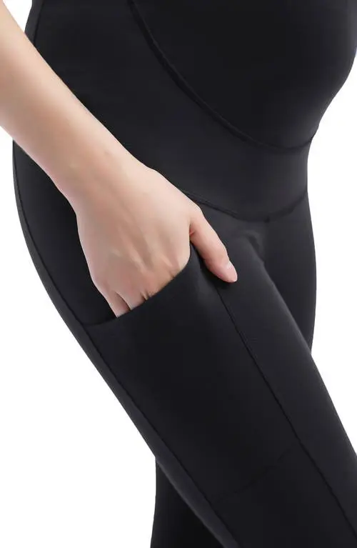KIMI + KAI Maternity Capri Tights With Belly Support