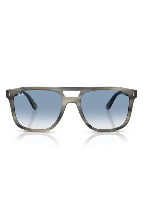 Ray-ban 55mm Square Full Rim Sunglasses - Blue Gradient