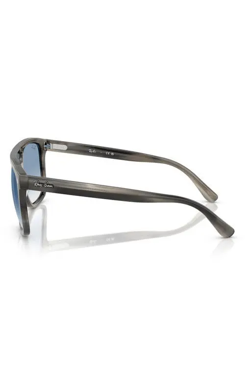 Ray-ban 55mm Square Full Rim Sunglasses - Blue Gradient