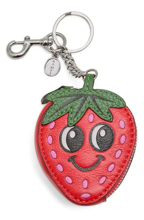 AIMEE Aussie Strawberry Bag Charm - Red