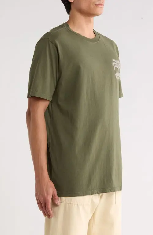 ROARK Moto Palm Graphic T-shirt - Mil