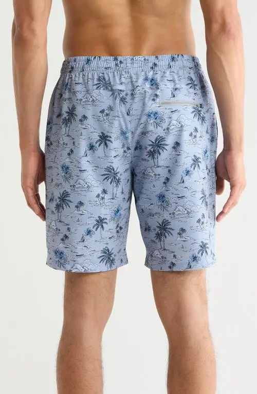 Tommy Bahama Huntington Beach Views 8-inch Hybrid Swim Trunks - Evertide
