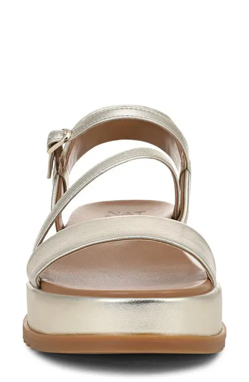 Naturalizer Zayda Platform Sandal - Champagne