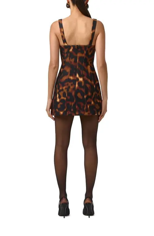 Naked Wardrobe Shell Print Minidress