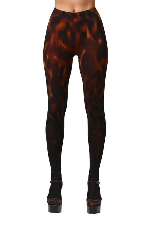 Naked Wardrobe Bare Body Print Leggings
