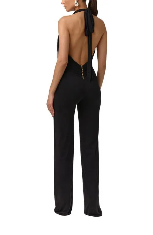 Naked Wardrobe Halter Jumpsuit