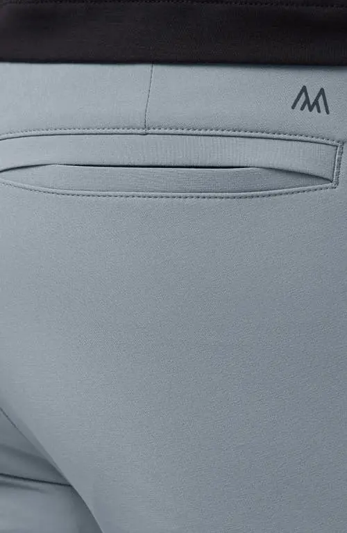 Mizzen+main Helmsman Slim Fit Performance Chinos - Smoke