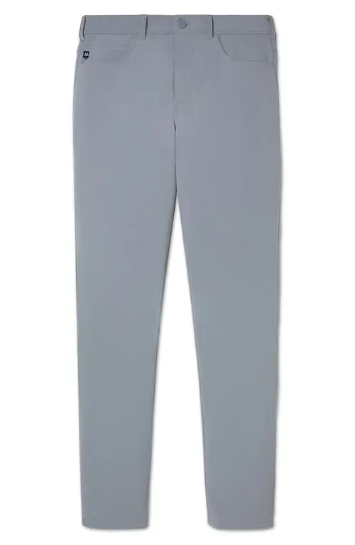 Mizzen+main Helmsman Slim Fit Performance Chinos - Smoke