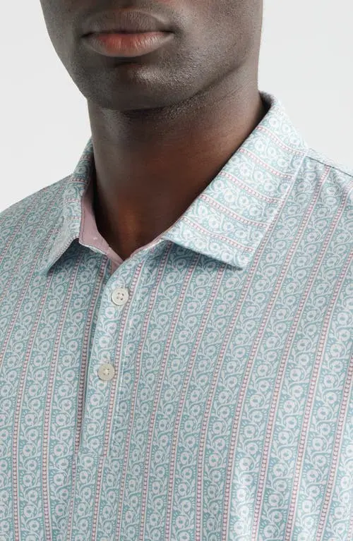 SWANNIES Drift Print Polo