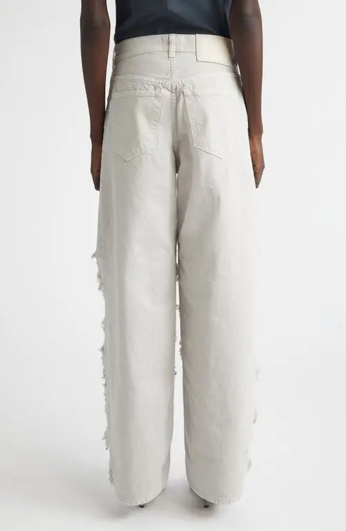 HAIKURE Bonnie Destroyed Wide Leg Jeans