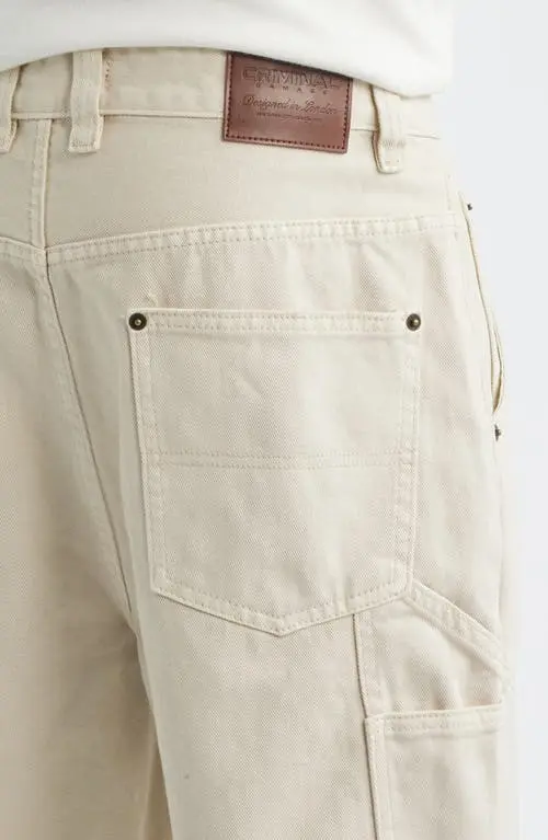 CRIMINAL DAMAGE Distressed Carpenter Jeans