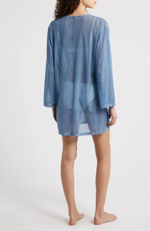 Rag & Bone Rb Miramar Mesh Cover-up Dress - Minet