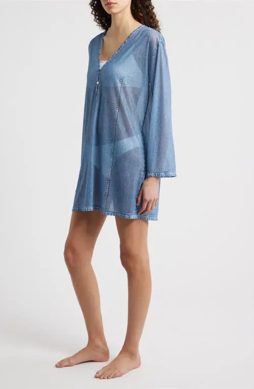 Rag & Bone Rb Miramar Mesh Cover-up Dress - Minet