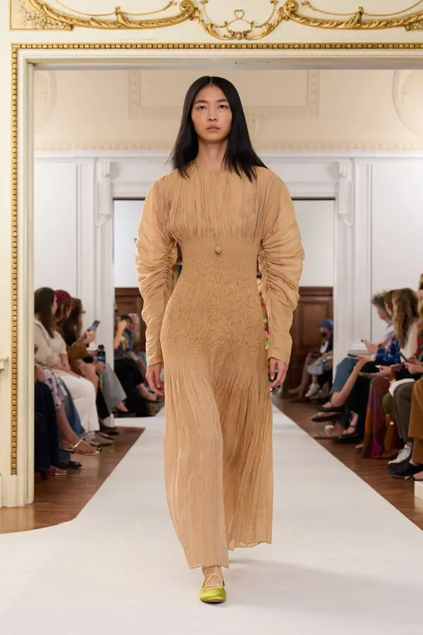 Ulla Johnson Irina Smocked Maxi Dress