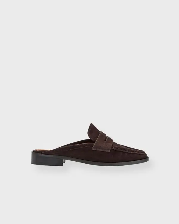 ATP ATELIER Capriana Suede Loafers - Brown