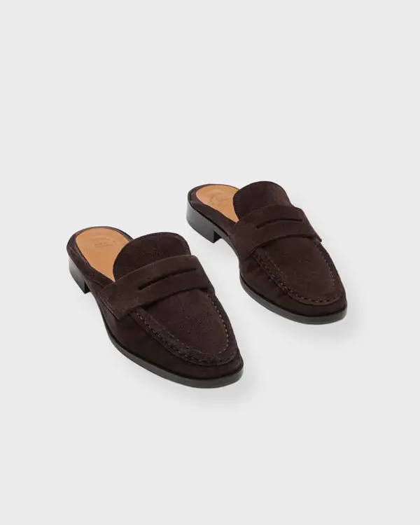 ATP ATELIER Capriana Suede Loafers - Brown