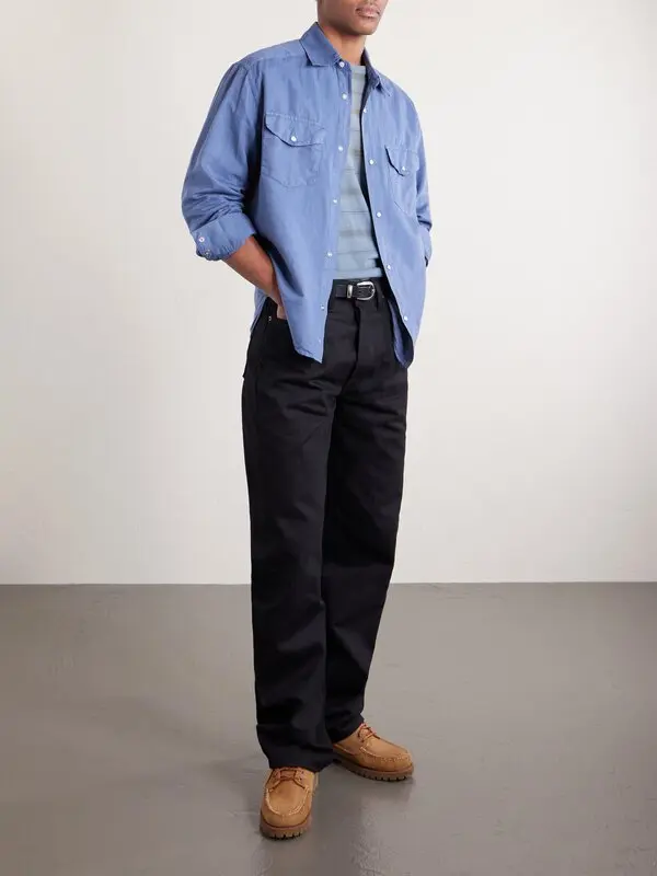3sixteen Cotton And Linen-blend Shirt