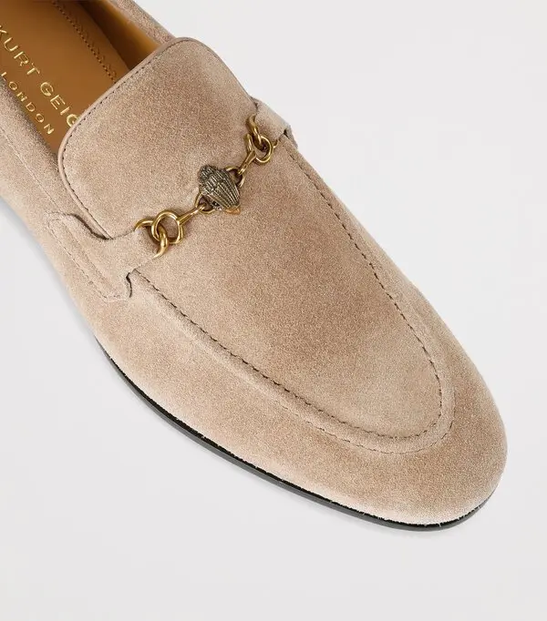 Kurt Geiger Suede Alton Loafers - Brown