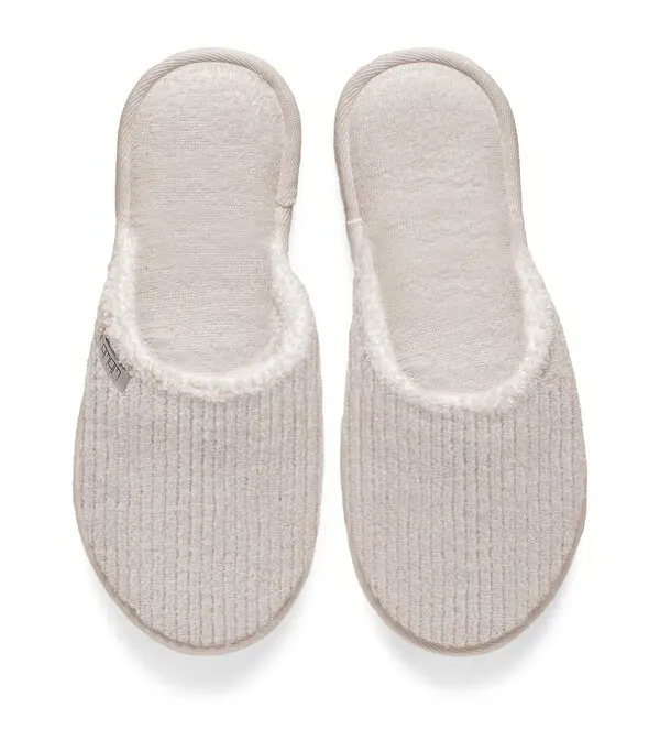 HAMAM Organic Cotton Raya Slippers - Neutral