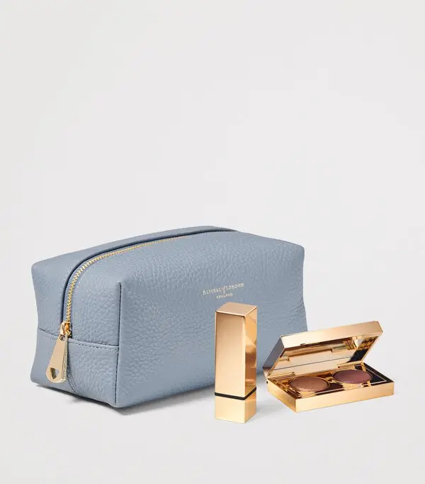 ASPINAL OF LONDON Grained Leather Cosmetics Case