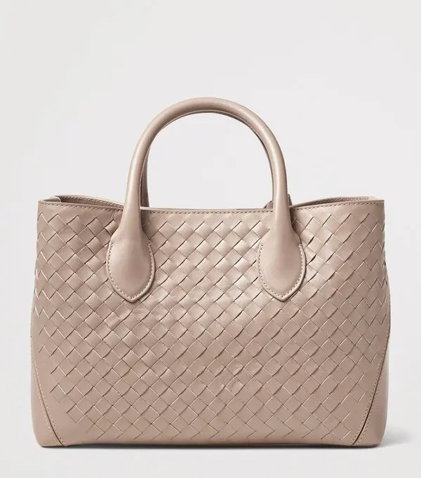 ASPINAL OF LONDON Midi Leather London Tote Bag - Neutral