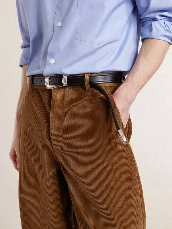MONITALY 2.5cm Leather Belt