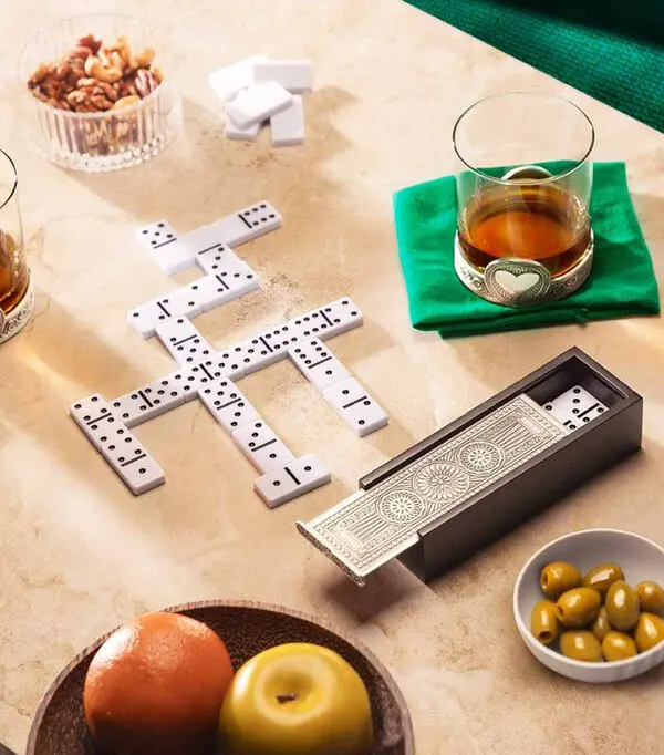 ROYAL SELANGOR Ace Dominoes Set