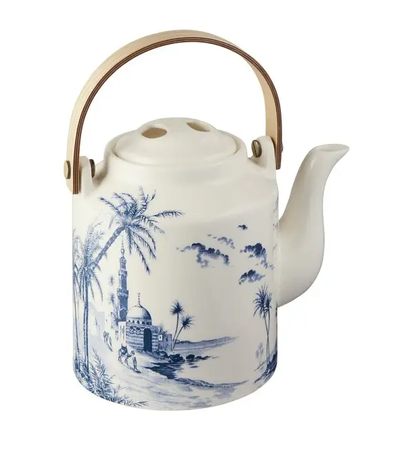 GIEN Ceramic Dépareillé Japanese Teapot - Blue
