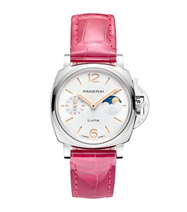 Panerai Luminor Due Luna Watch - White