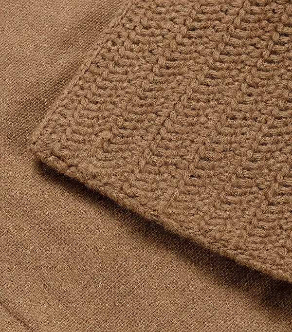 HAMAM Wool Alpaca Texture Cushion Case - Brown