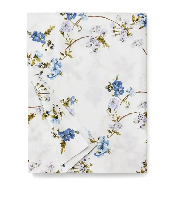 PRATESI Fresia Super King Duvet Cover - Blue