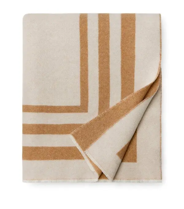 PRATESI Tre Righe Throw - Beige