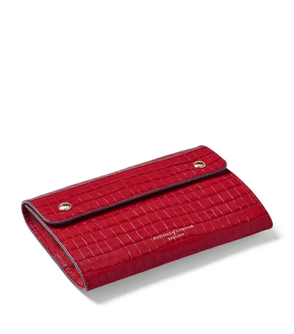 ASPINAL OF LONDON Leather Jewellery Roll