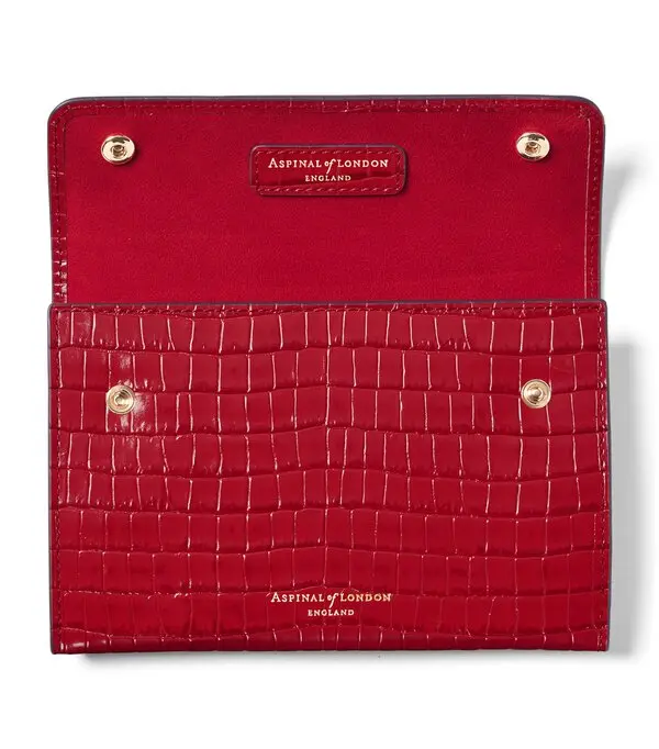ASPINAL OF LONDON Leather Jewellery Roll